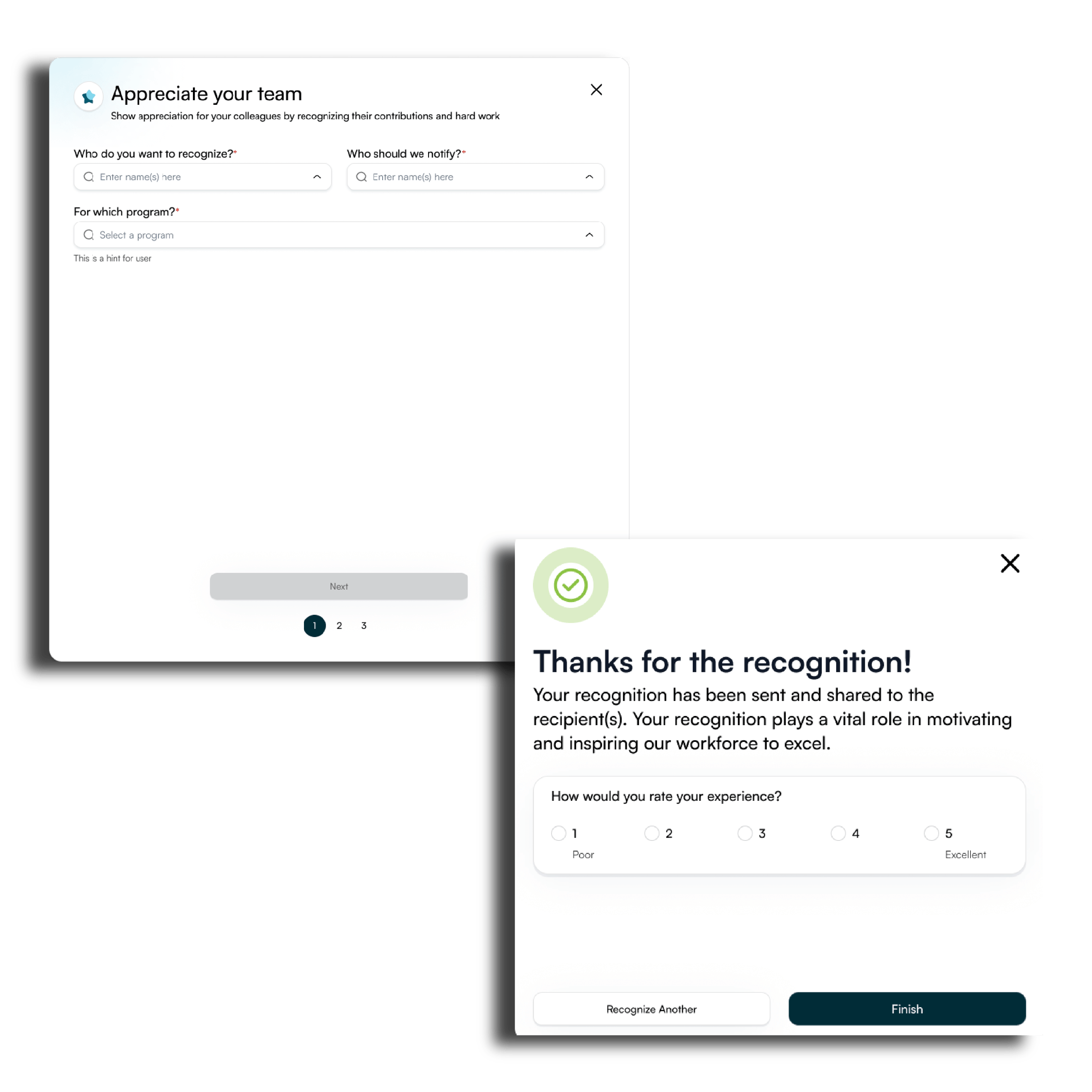 Rewardian | Recognitions Features Page